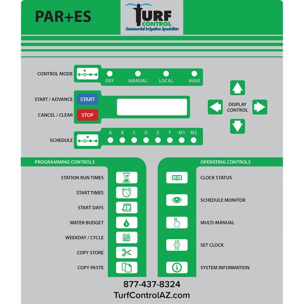 Par+ES Membrane Par+ES Timing Mechanism | Turf Control